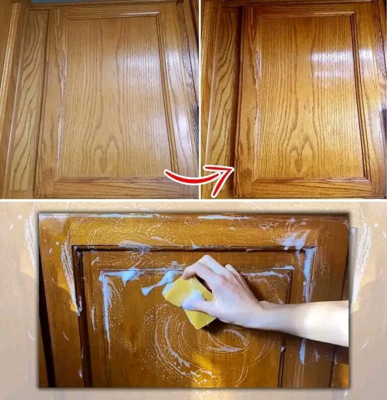 How to Remove Dirt and Grease from Wooden Kitchen Cabinets Effortlessly ...