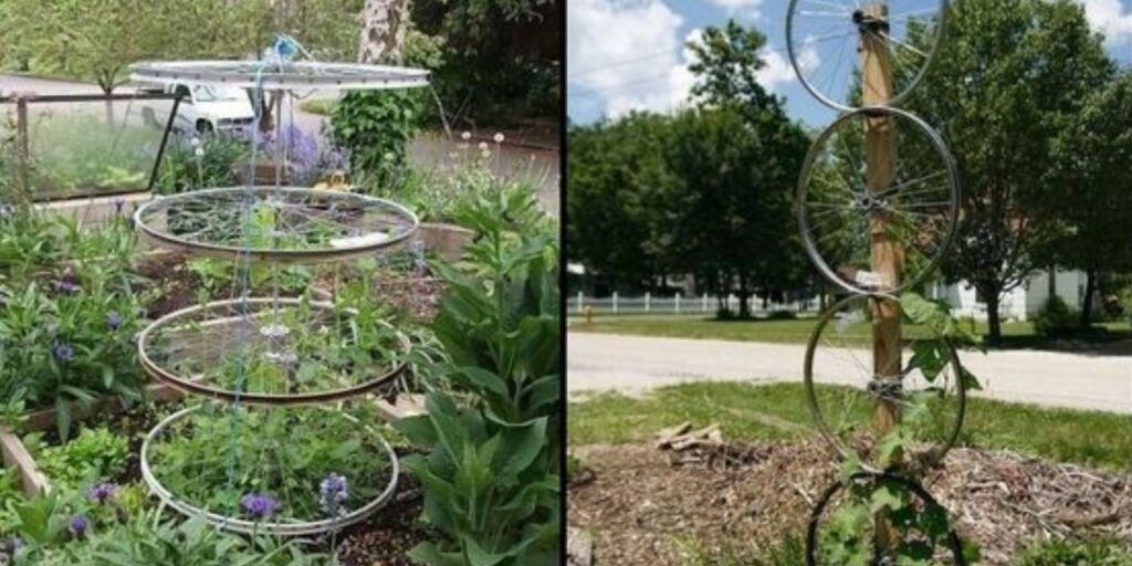 25 Utterly Clever Projects to Reuse Old Wheels in Your Garden - Natural ...