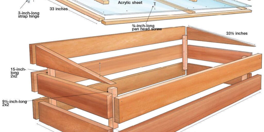 How to Build a Simple DIY Cold Frame for Your Garden: A Step-by-Step ...