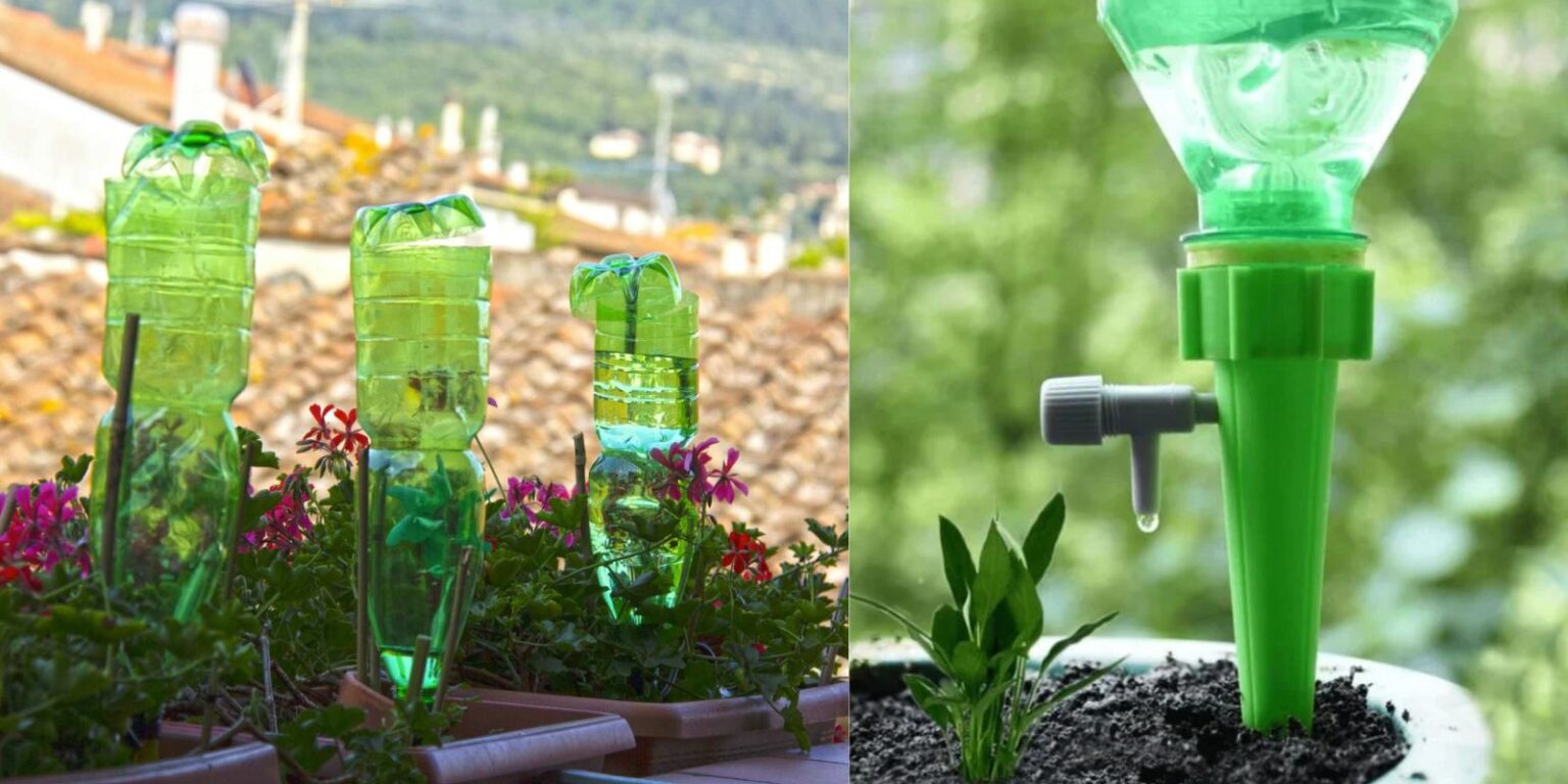 How to Create an Auto-Watering System for Plants Using Waste Plastic ...