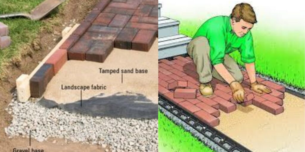 Transform Your Garden: How to Build a Stunning Brick Pathway - Natural ...