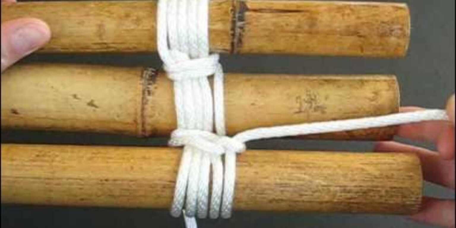 Bamboo Sticks Knot: A Simple Guide to Strengthening Your Garden ...