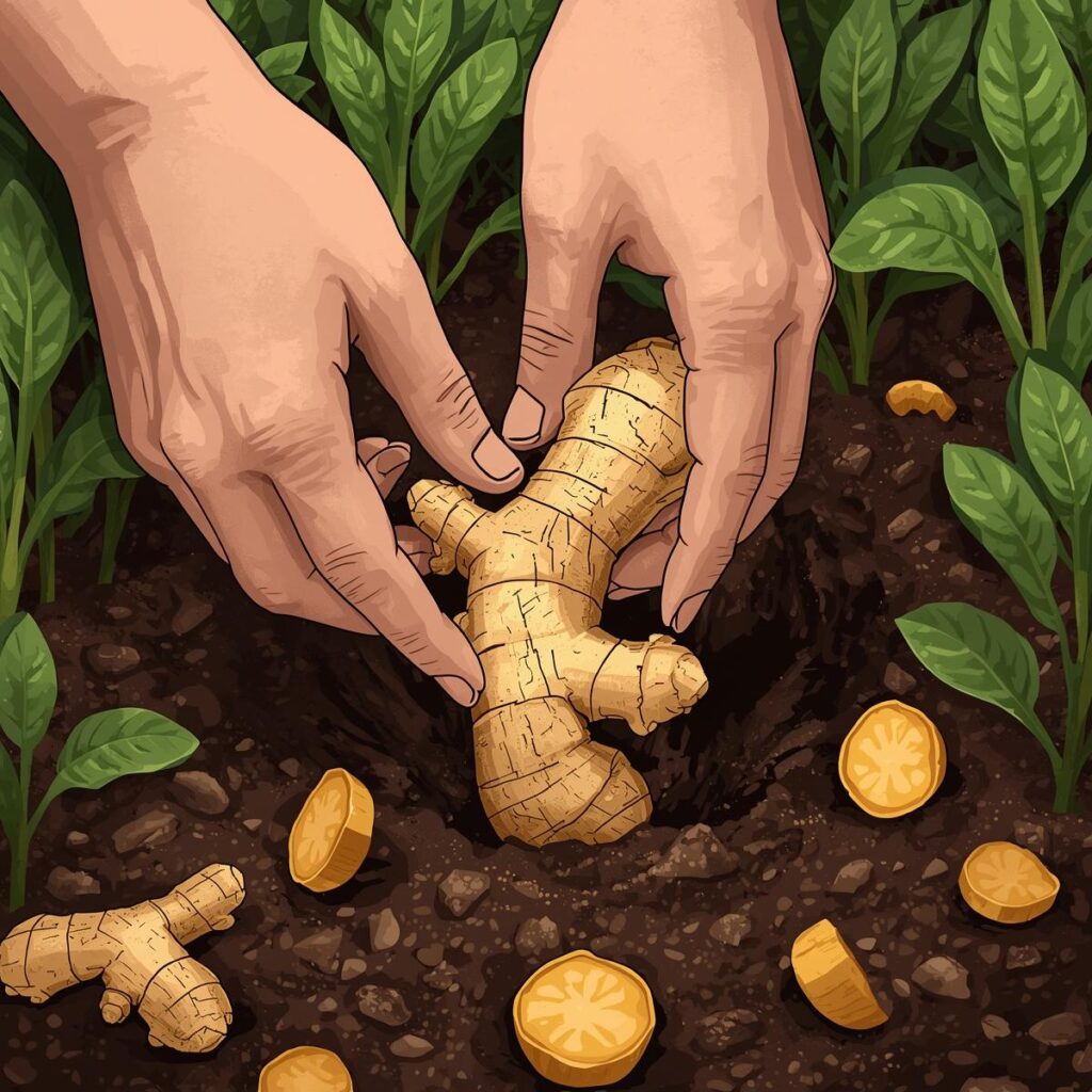 Secret how to plant ginger Tips! - Natural Garden Tips