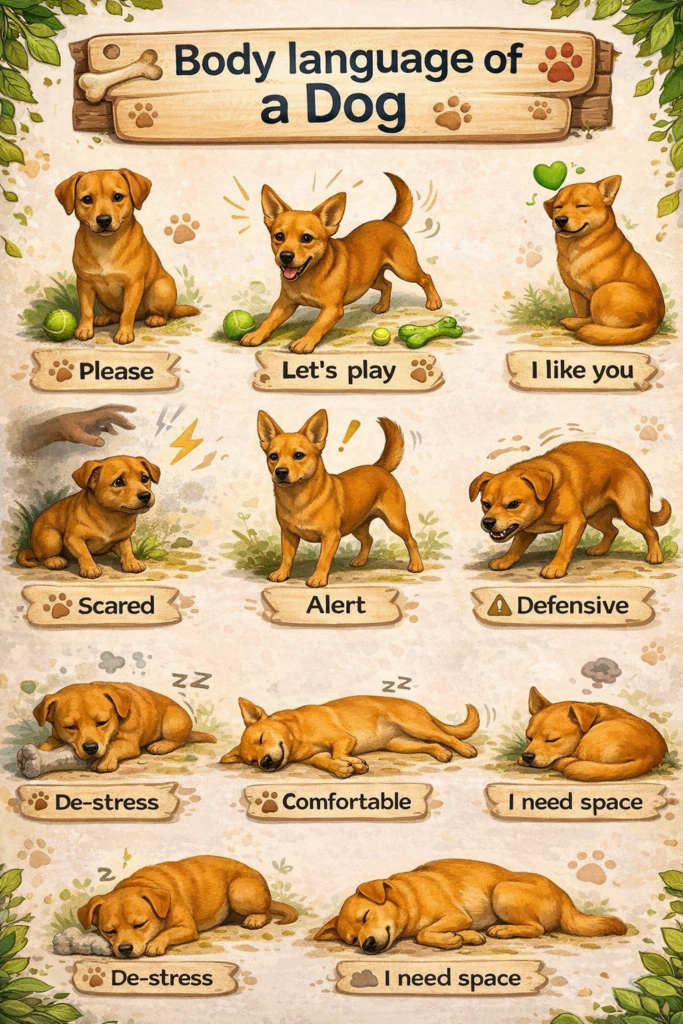 Dogs Speak with Their Body – Learn to Read Their Emotions! 🐶 - Natural ...